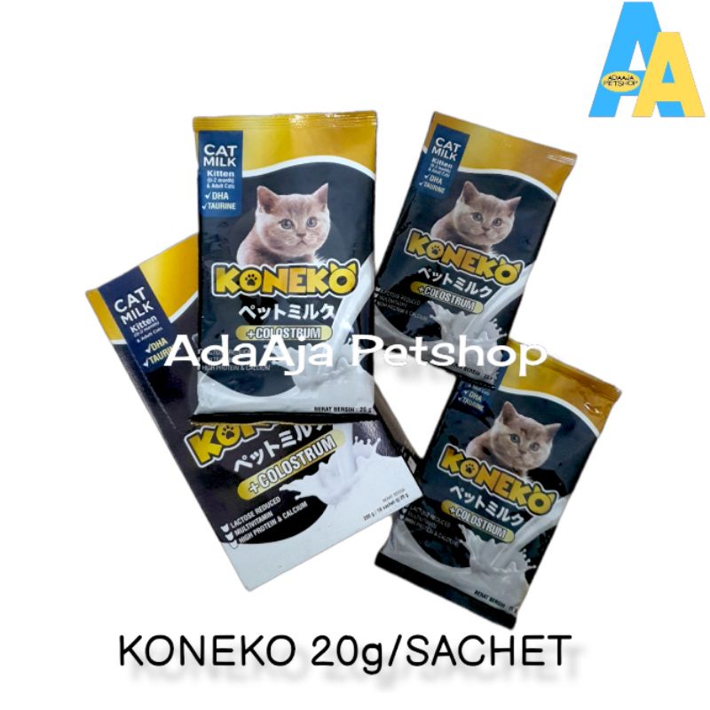 KONEKO Cat Milk 20g Sachet | Shopee Philippines