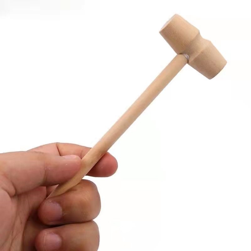 Eogoe 20Pcs Cake Wooden Hammer Small Wood Mallets for Seafood Lobster ...