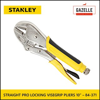 Stanley Pro Locking Pliers Visegrip Vise Grip Straight Curved Jaw Long ...