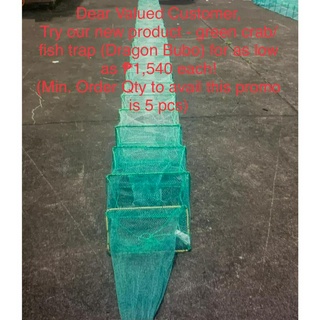 9.41M High Quality Green Dragon Type Bubo (Fish/Shrimp Cage Trap ...