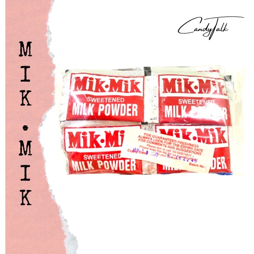 MIK-MIK Sweetened Milk Candy 20pcs. | Shopee Philippines