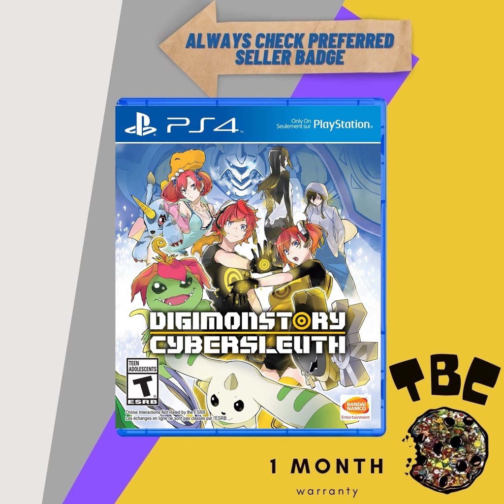 PS4 Digimon Story Cyber Sleuth - Playstation 4 [R3] | Shopee Philippines
