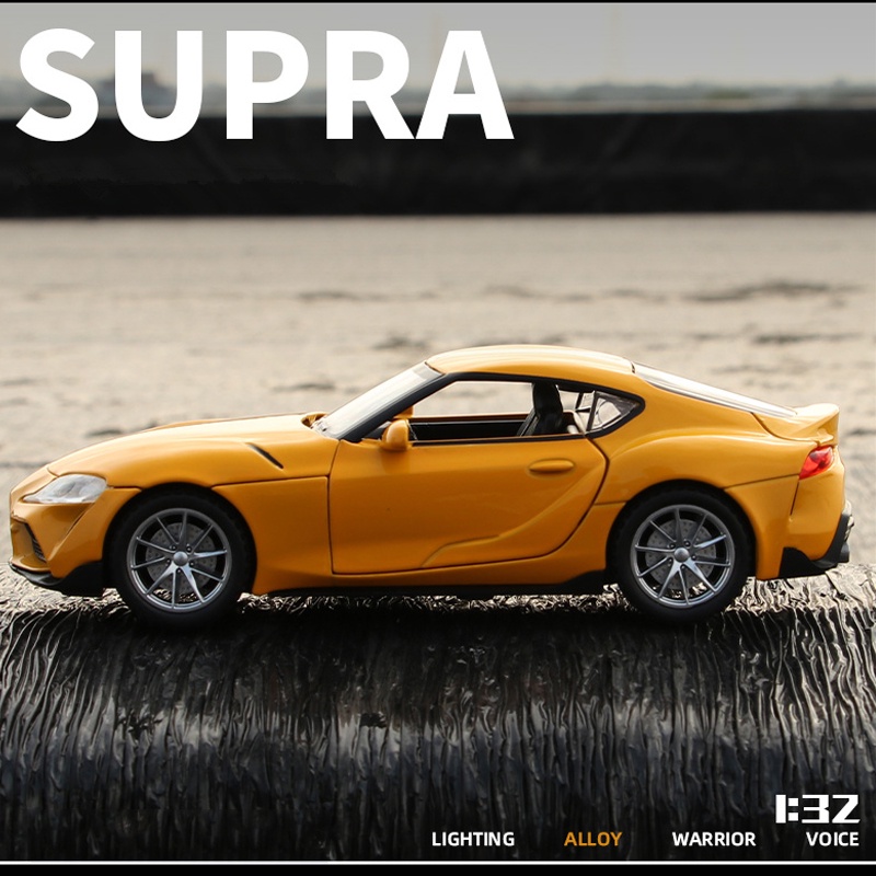 2021 Diecast 1:32 Toy Car JDM TOYOTA Supra Toy Alloy Car Model Vehicles ...