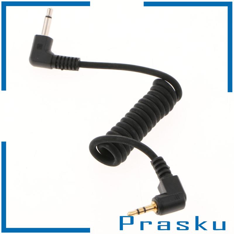 [PRASKU] 2.5mm to 3.5mm Male Flash PC Sync Cable Connector for 1m/3.3ft ...