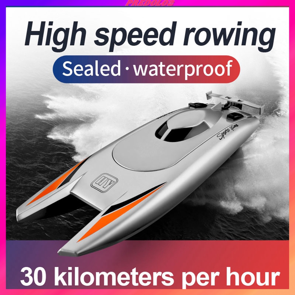 [PREDOLO2] Motor RC Boat Model High Boat Sailing Watercraft Rowing Ship ...
