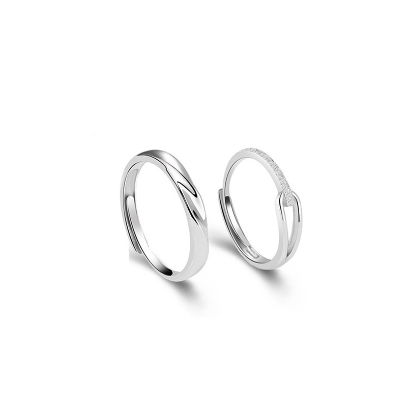 Couple Rings Rupert's Tears Men's and Women's Simple Minority Design ...