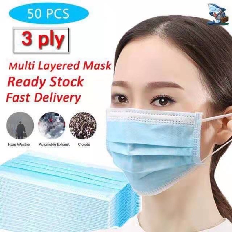 CCL Face Mask N88 Disposable 3ply Excellent Quality 50pcs Surgical Mask ...