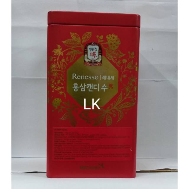 Renesse Korean Ginseng Candy Korean Ginseng Candy 40 Pcs | Shopee ...