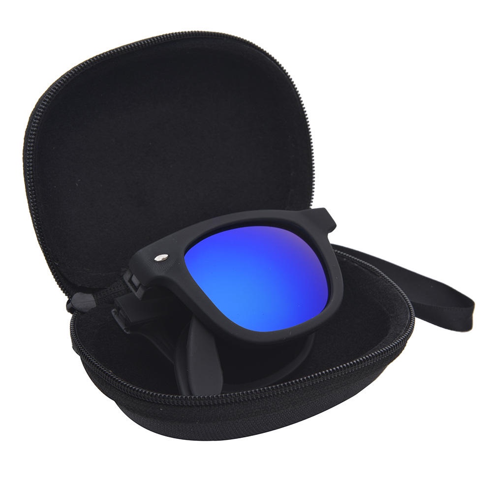 Foldable Sunglasses With Box Vintage Classic Sun Glasses Men Women ...