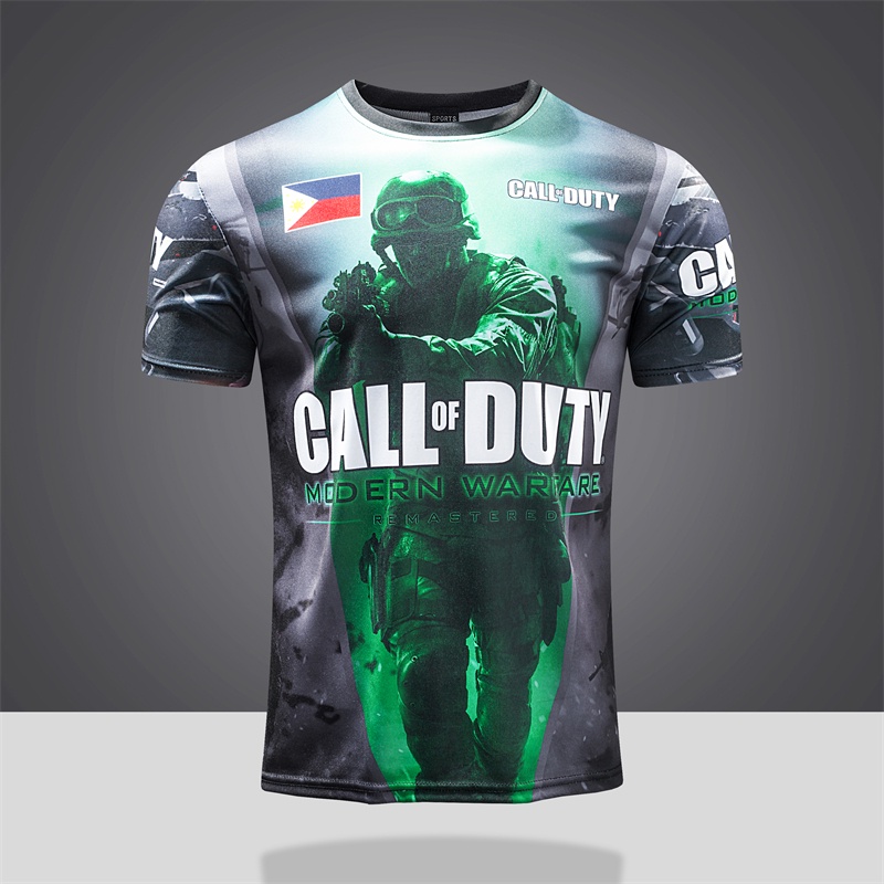 Call Of Duty Motorcycle Jersey shirt rider cycling for men New style ...