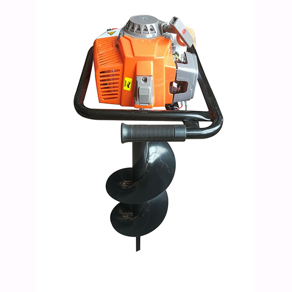 2 Stroke Gasoline Earth Auger engine with 200mm Auger Bit | Shopee ...