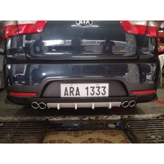 Universal Rear Diffuser for KIA Rio | Shopee Philippines
