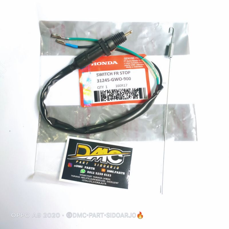 Stop SWITCH ASSY/Rear Brake Swit HONDA Sogan Grand Prima Legend Supra ...