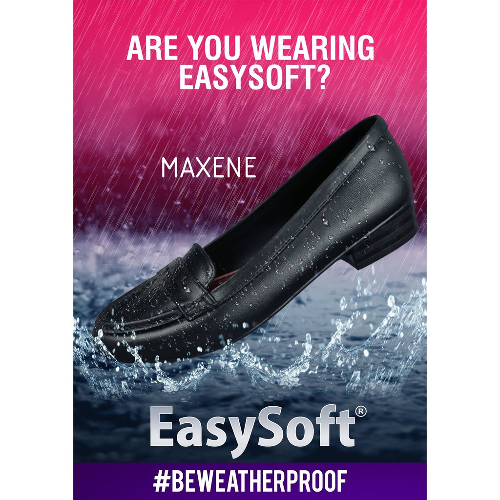 EasySoft Shoes " Maxene " for Ladies and Teens in black color | Shopee ...