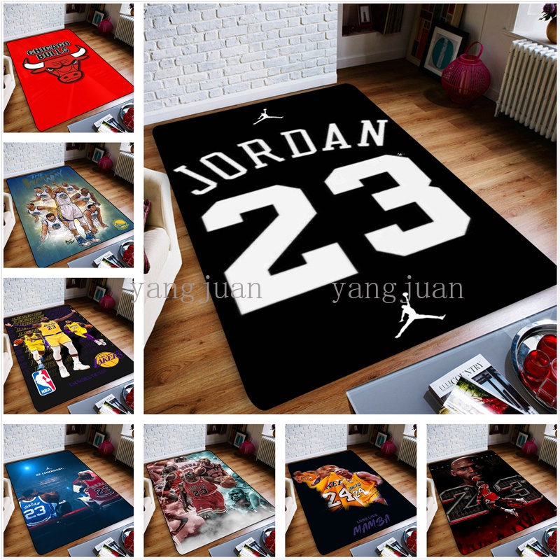 NBA Planet Team Carpet Bedroom Bedside Blanket Study Room Living Sofa ...