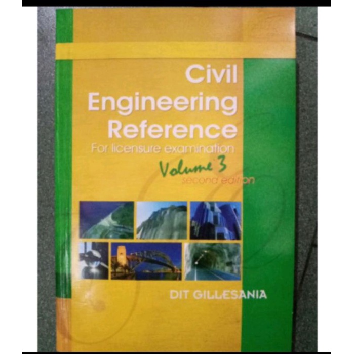 Civil Engineering Reference vol.3 gellisania | Shopee Philippines