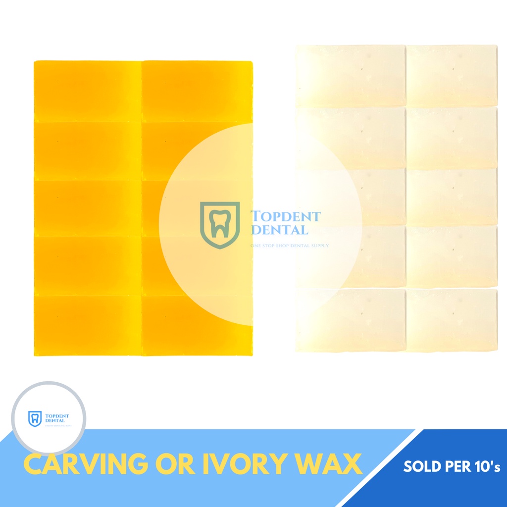 Carving Wax Ivory (10 pcs per pack) | Shopee Philippines