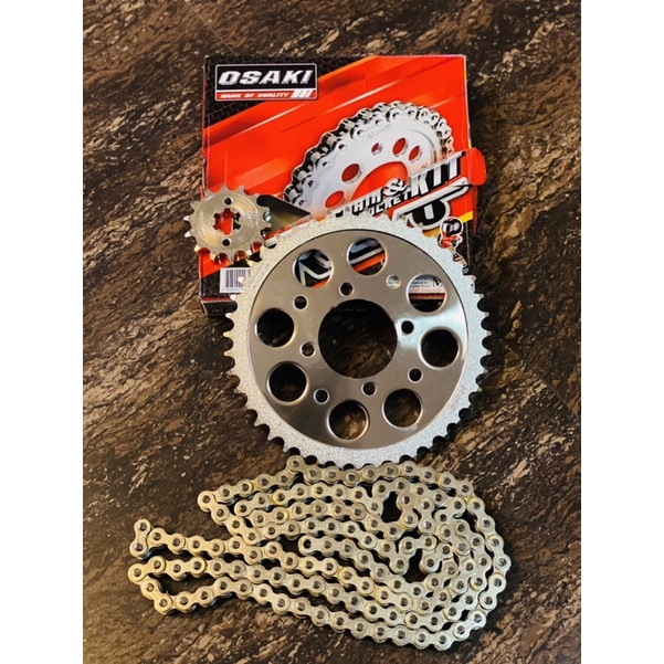 osaki chainset revo raider 150 14/43-428 | Shopee Philippines