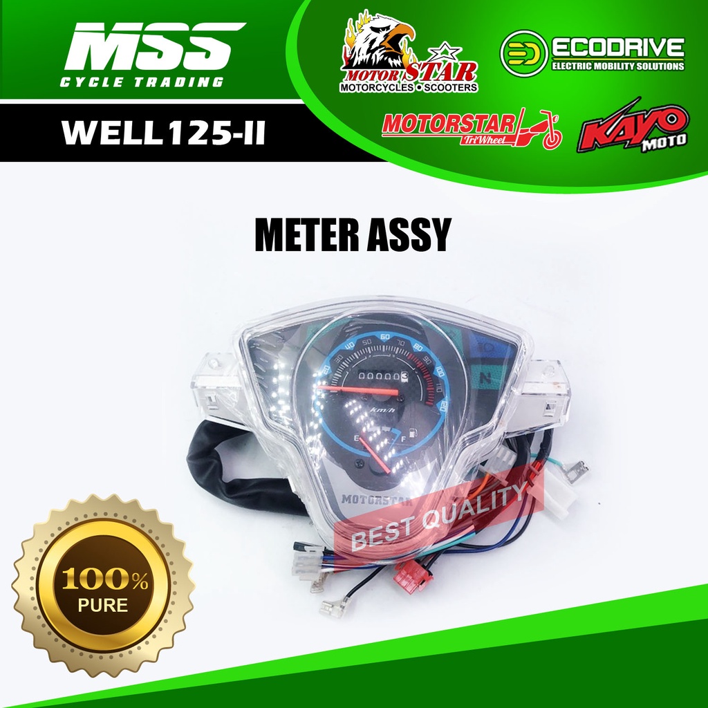 WELL125-II METER ASSY | Shopee Philippines