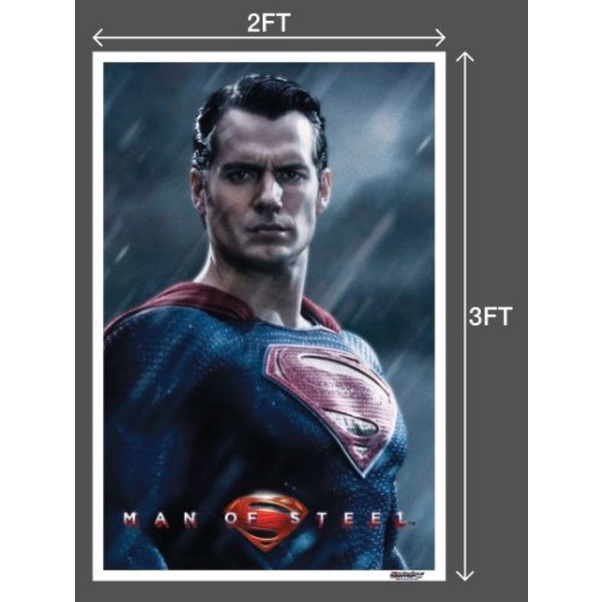 SUPERMAN TARPAULIN POSTER 2X3FT | Shopee Philippines