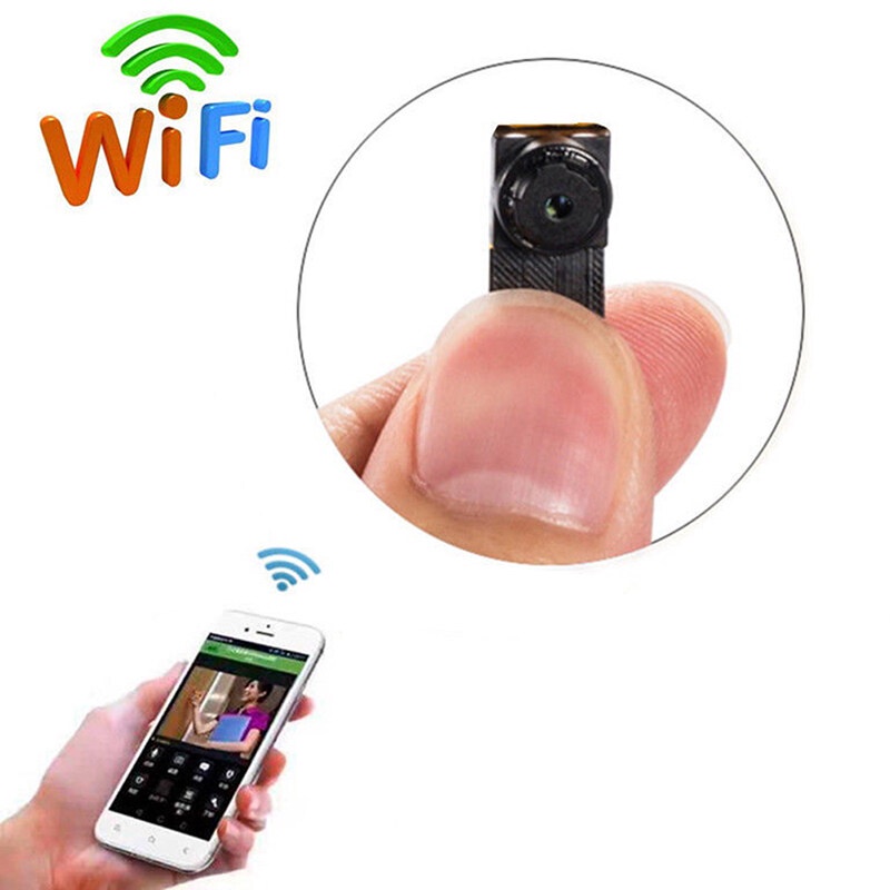 Galaa WIFI IP Pinhole Spy Camera Wireless Mini Nanny Cam Digital Video ...