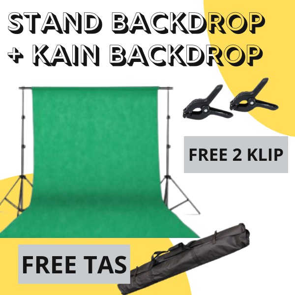 Photo Studio Backdrop Stand Bracket 200x300 cm | Shopee Philippines