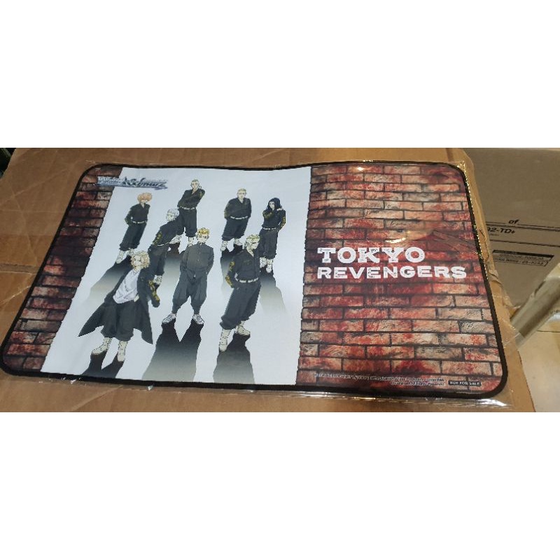 SEALED TOKYO REVENGERS SIDE STITCHED RUBBER PLAYMAT WEISS SCHWARZ ...