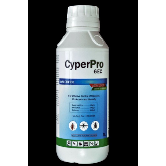 DVA's CyperPro 6EC Insecticide Cypermethrin Pesticide for Cockroach ...