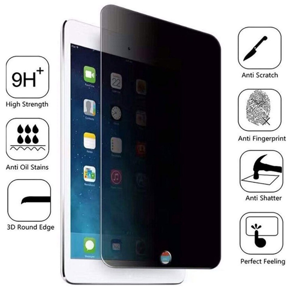 Privacy Tempered Glass Protector Film Anti-Peep For iPad Pro 11 2021 12 ...