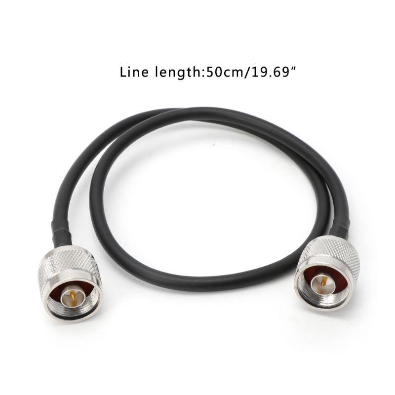 New N Male To N Male Plug RG58 Coaxial Cable RF Adapter Assembly ...