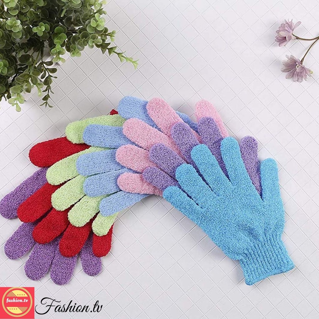 1pc Body Scrubbing Gloves Bath Mitts Scrubs for Shower, Body Spa ...