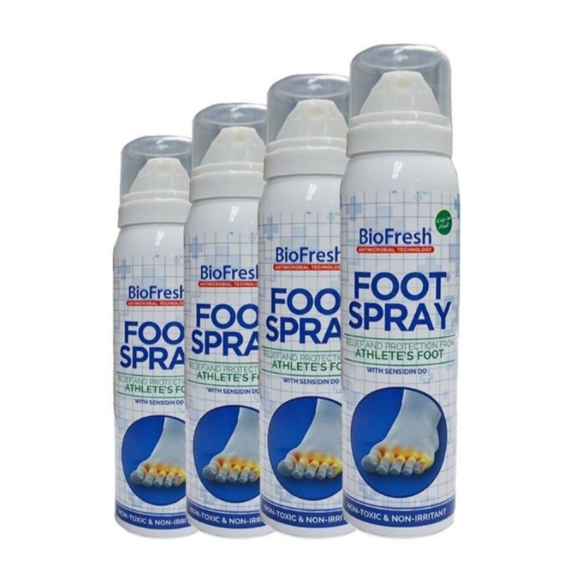 Biofresh Anti Athletes Antimicrobial Foot Spray 1 piece FMATH | Shopee ...