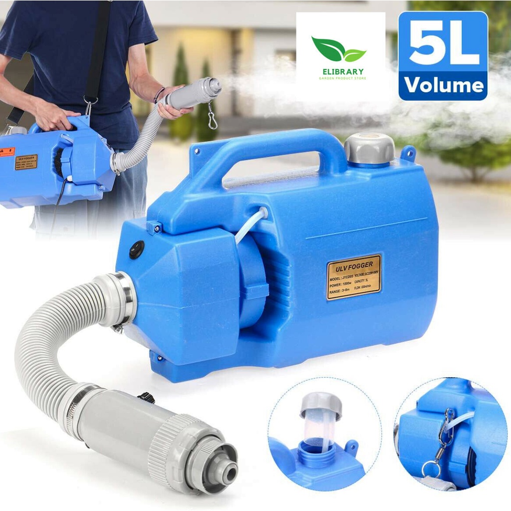 5L Electric Portable Disinfection ULV Cold Fogger Sprayer | Shopee ...