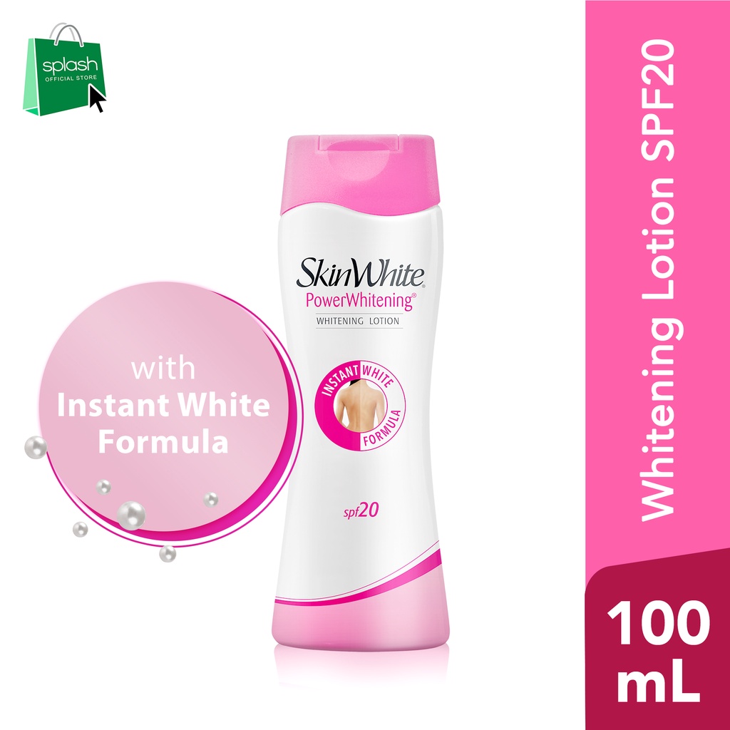 SkinWhite PowerWhitening Instant White Lotion SPF 20 100ml | Shopee ...