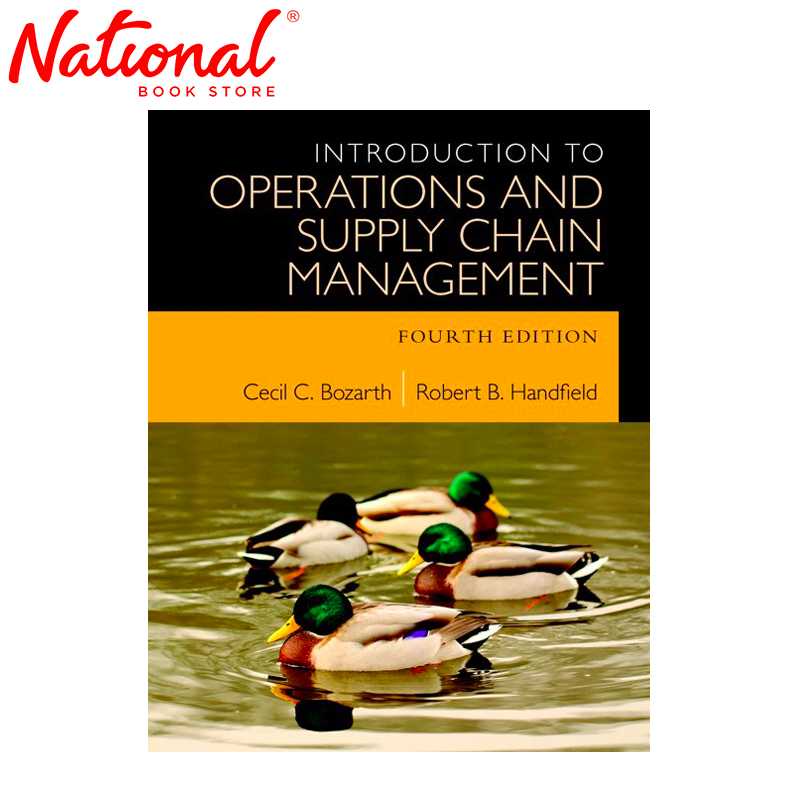 Introduction To Operations And Supply Chain Management Fourth Edition ...