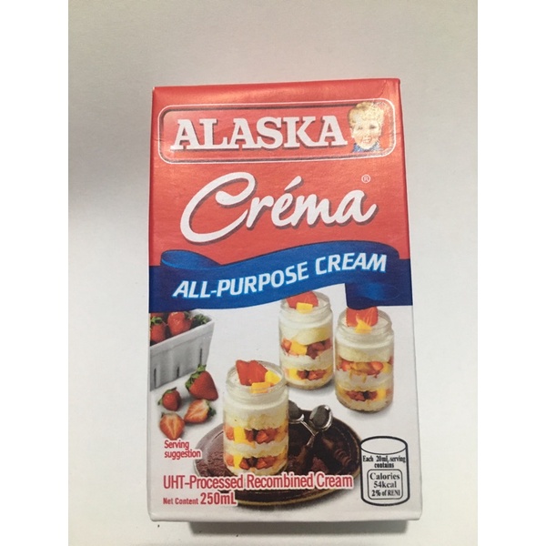 Alaska Crema all-purpose cream 250ml | Shopee Philippines