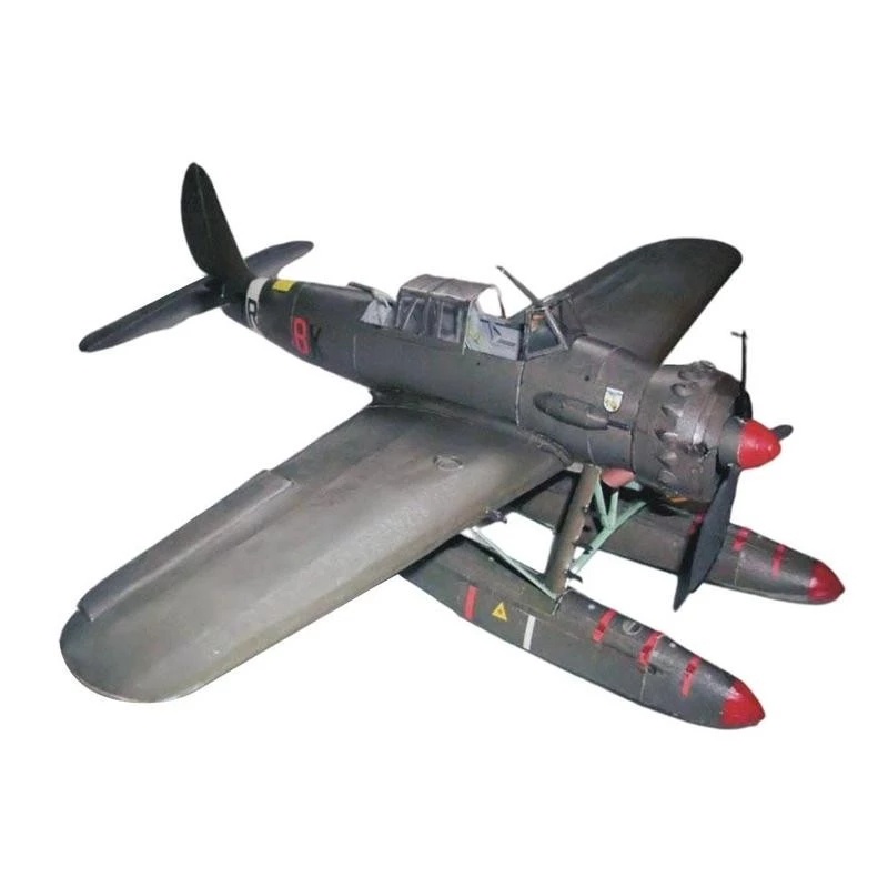 1:100 Fedex MD-11 Cargo Transporter Airplane Paper Model Assembled ...