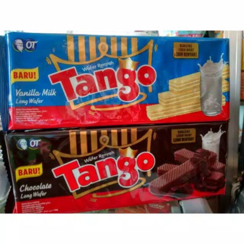 Tango Vanilla Chocolate Wafer 130gr | Shopee Philippines