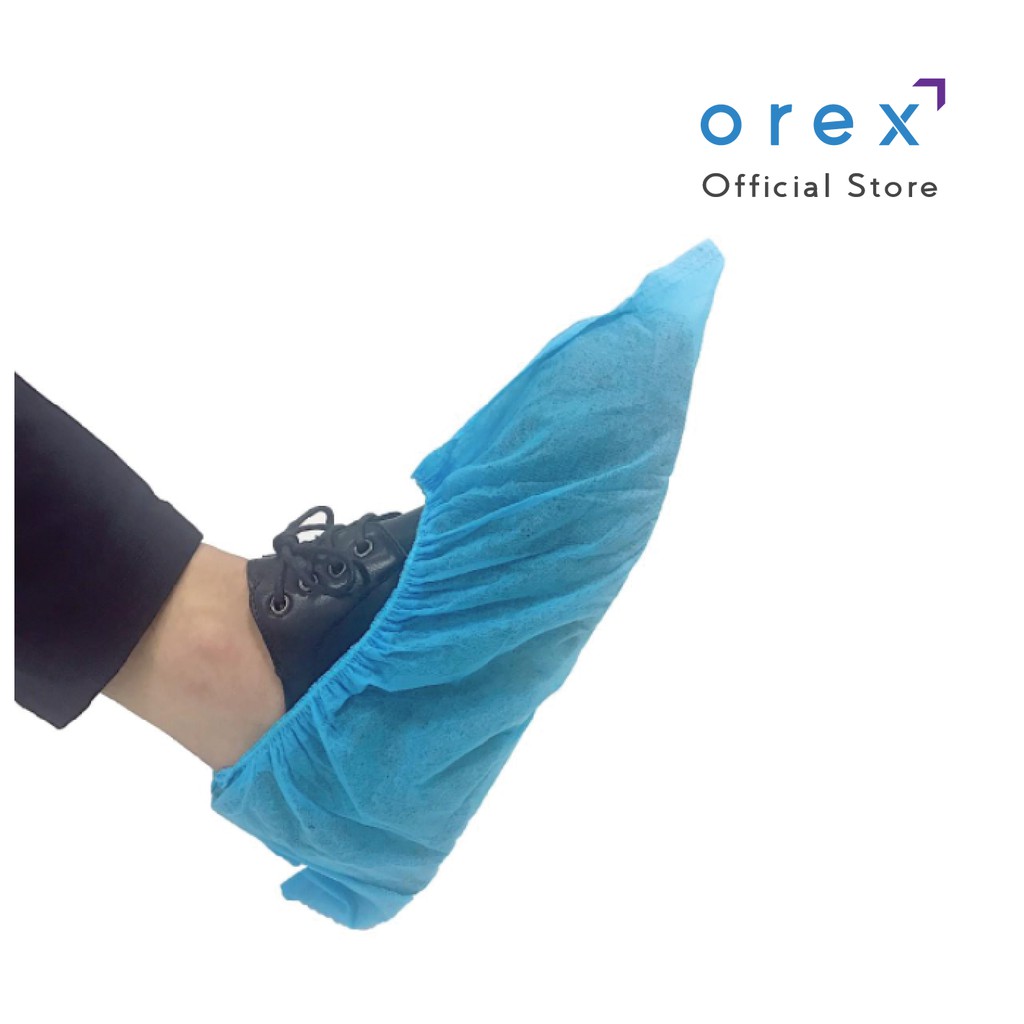 OREX Disposable Shoe Cover (Non-Woven/Plastic) | Shopee Philippines