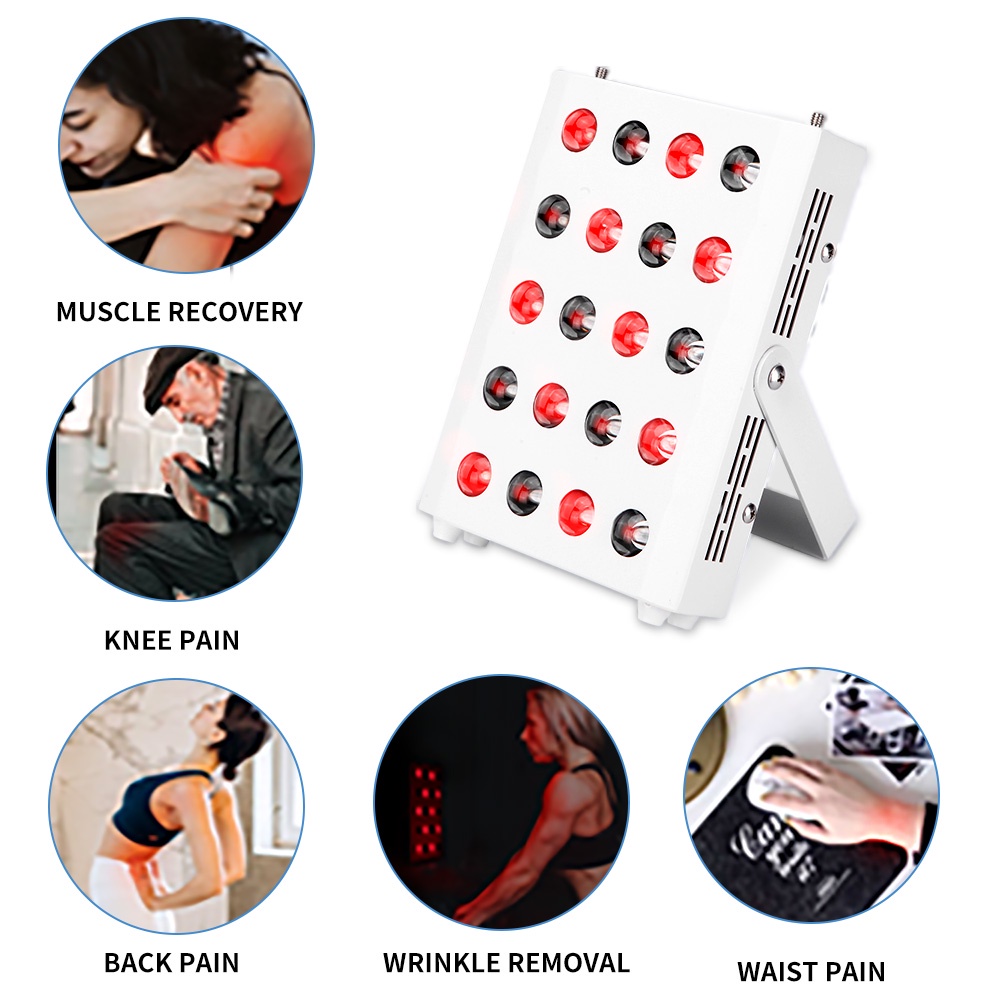 Infrared Lamp LED Panel Light Back Pain Relief Red Light Therapy for ...