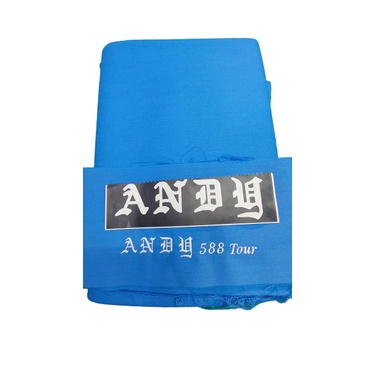 Andy 588 Club Felt Cloth (Blue) / Tapete para sa lamesa ng bilyaran ...