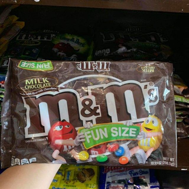M&Ms Milk Chocolate Fun Size | Shopee Philippines