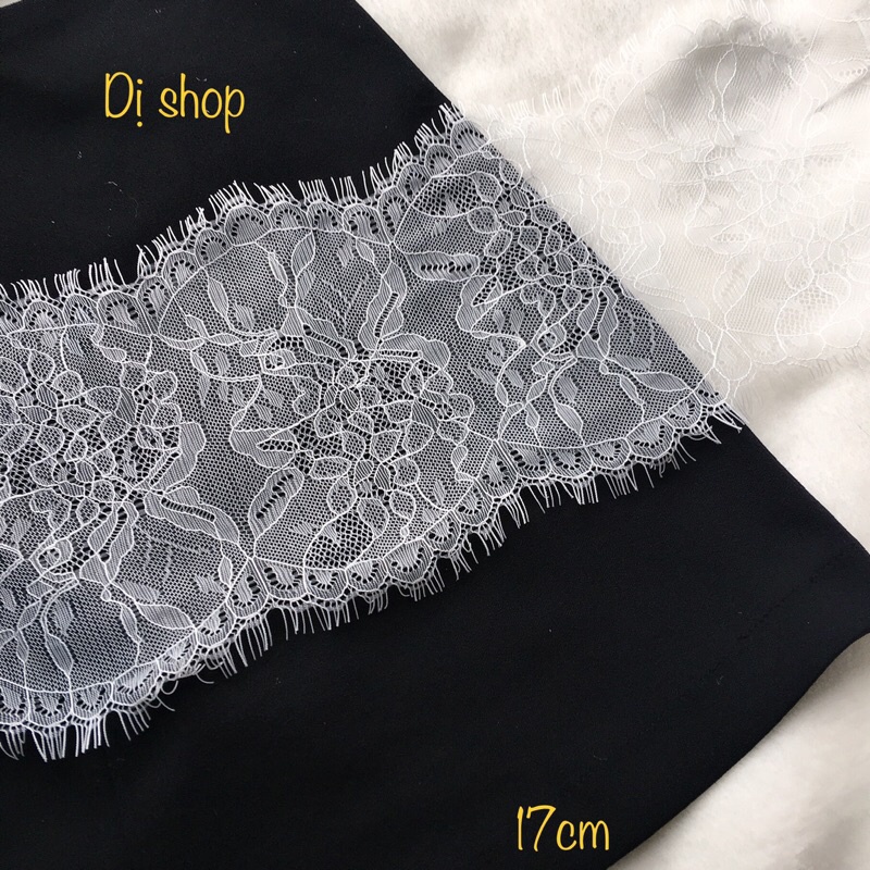 LACE MI version 15cm including eyelashes (1 string only 3m long ...