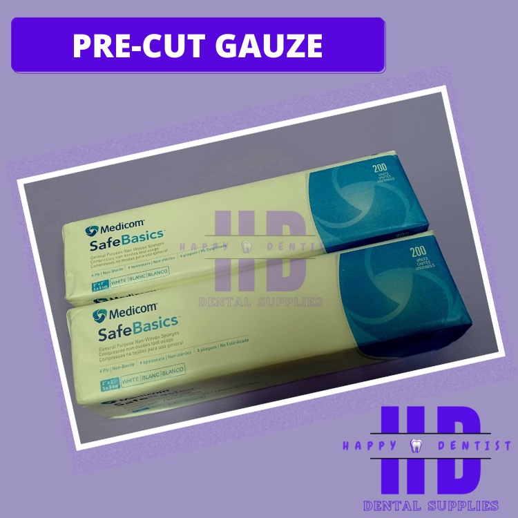 PRE-CUT GAUZE (MEDICOM) | Shopee Philippines