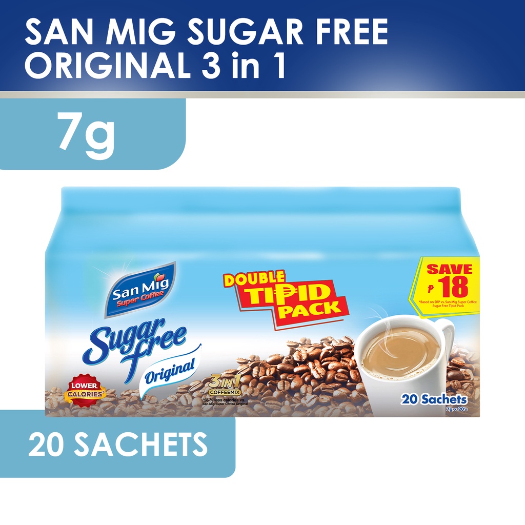 San Mig Super Coffee Orig SF Double 20s (7g) | Shopee Philippines