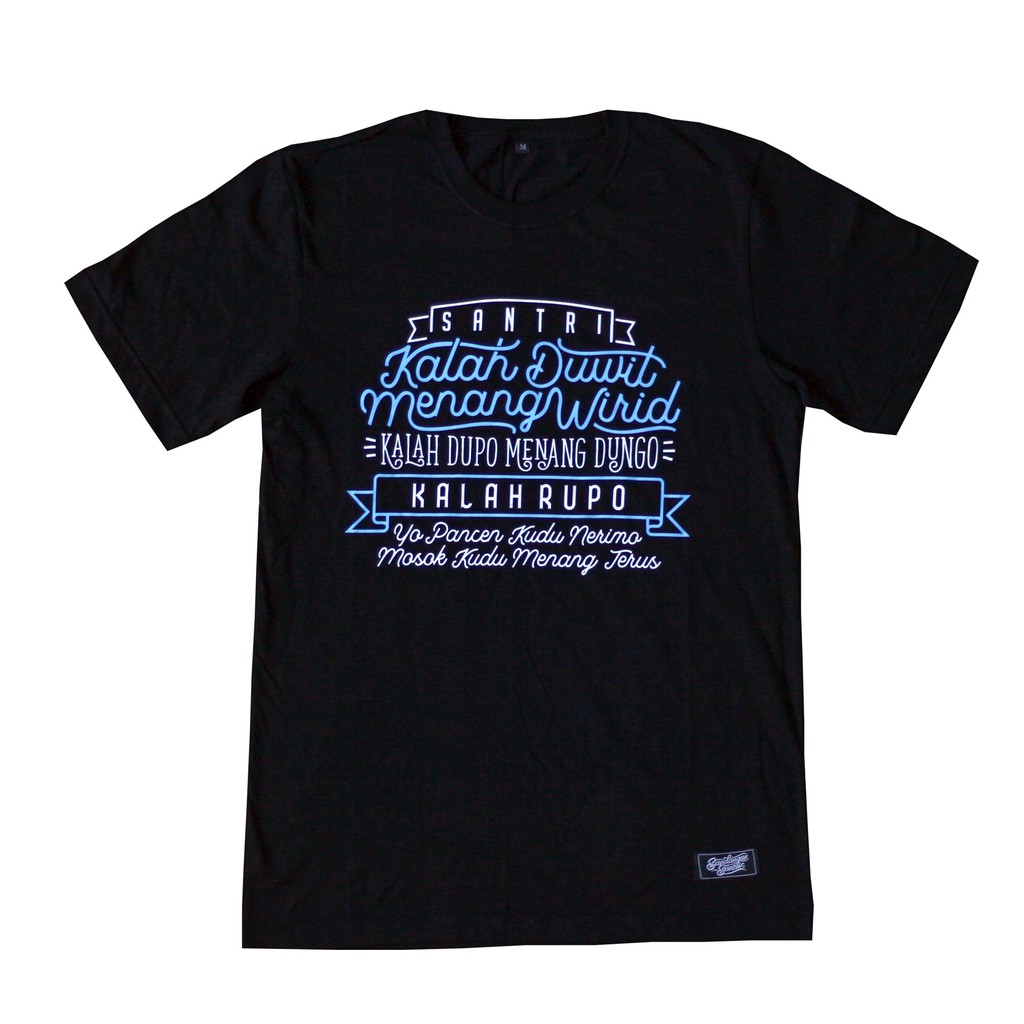Santri Kalah Duwit Shirt Short Sleeve | Shopee Philippines