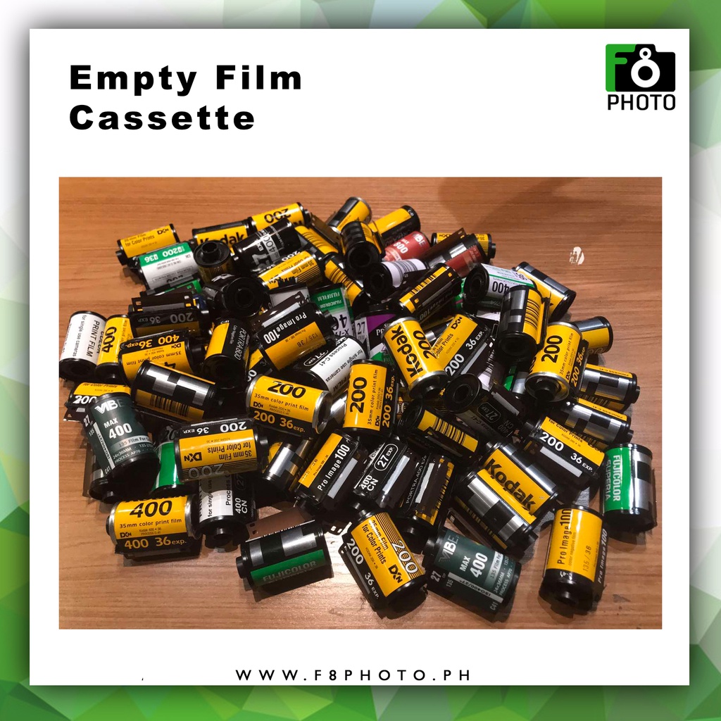 35mm/135mm Used Empty Film Roll Canister 10pcs / 20pcs | Shopee Philippines