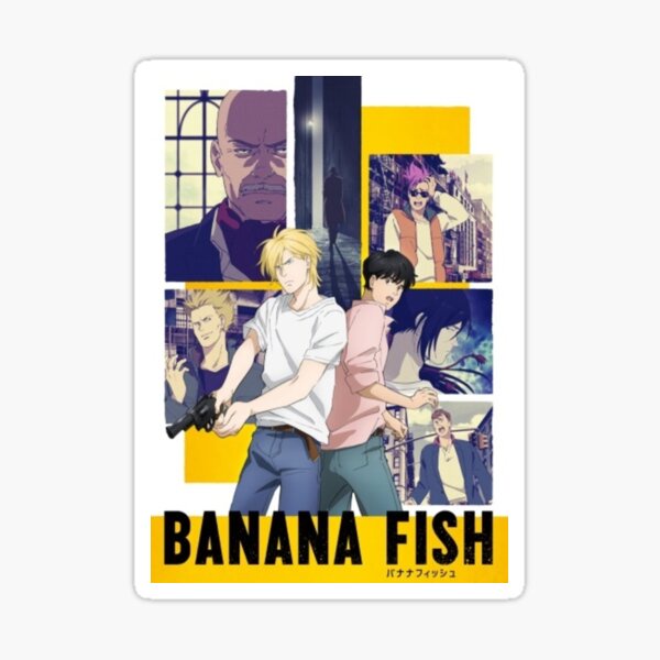 Anime Stickers / Banana Fish Sticker Collection / Laminated Vinyl ...