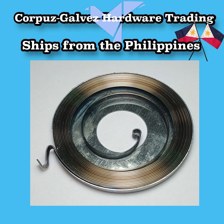 Chainsaw starter rewind SMALL spring wind up spring | Shopee Philippines