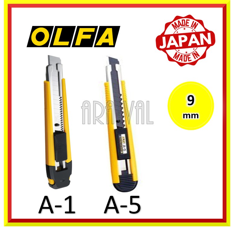 Olfa Cutter Standard Duty Series 9mm | Shopee Philippines
